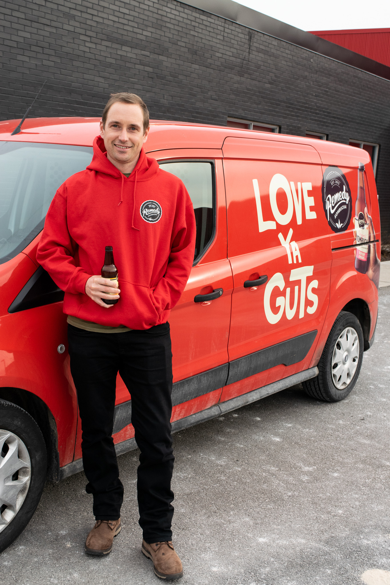 Dan Condon, director of Remedy Drinks Canada - Baron Mag