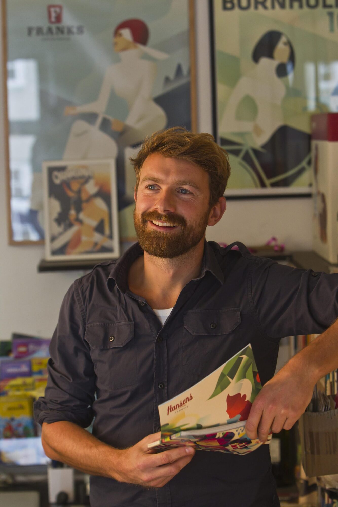 Mads Berg, illustrator/graphic designer - Baron Mag