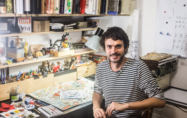 Daniel Špaček, Illustrator & animator - Baron Mag