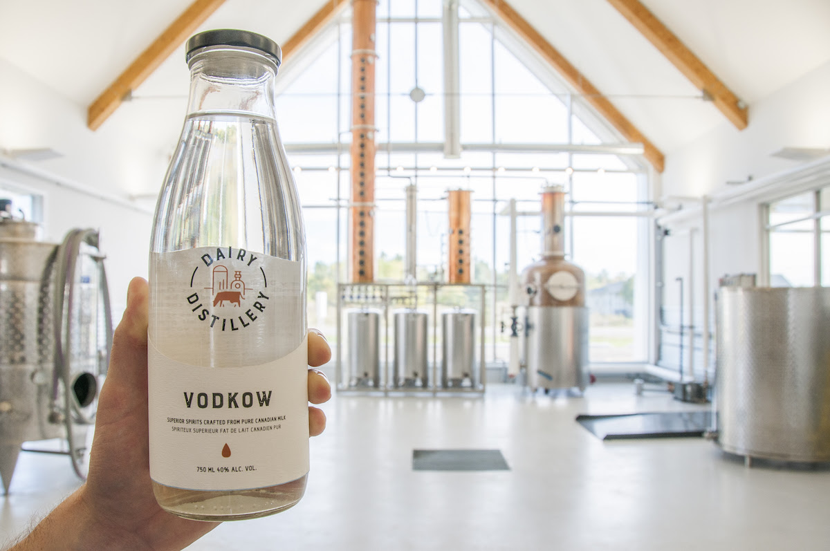VODKOW VODKA AND VODKOW CREAM LIQUEUR IS BEING INTRODUCED IN QUEBEC ...